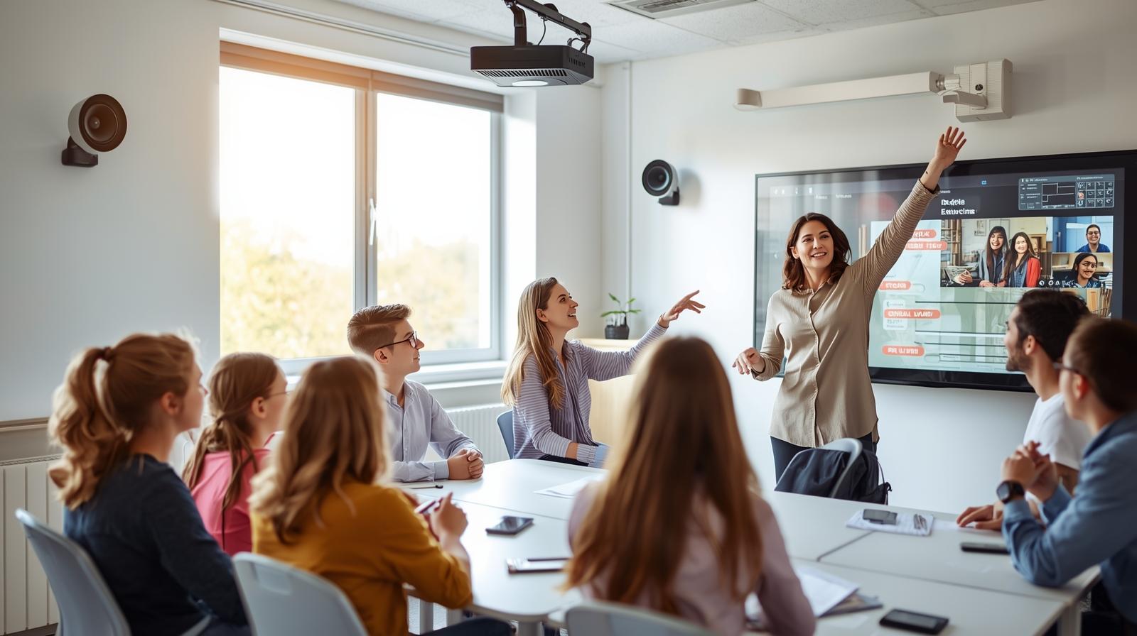 Perangkat Pendukung untuk Smart Classroom (Audio, Kamera, Display)