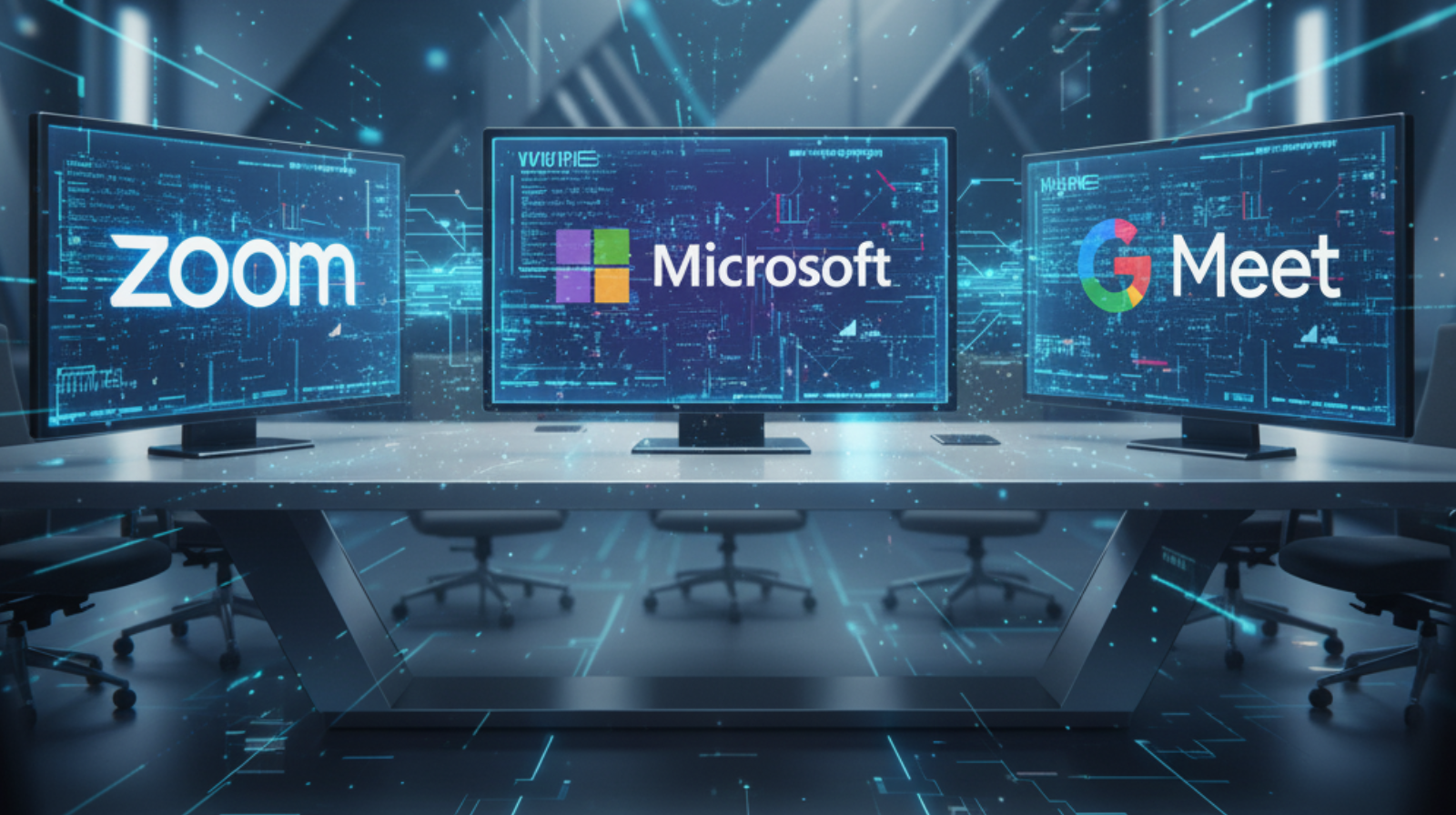 Perbandingan Platform: Zoom vs Microsoft Teams vs Google Meet